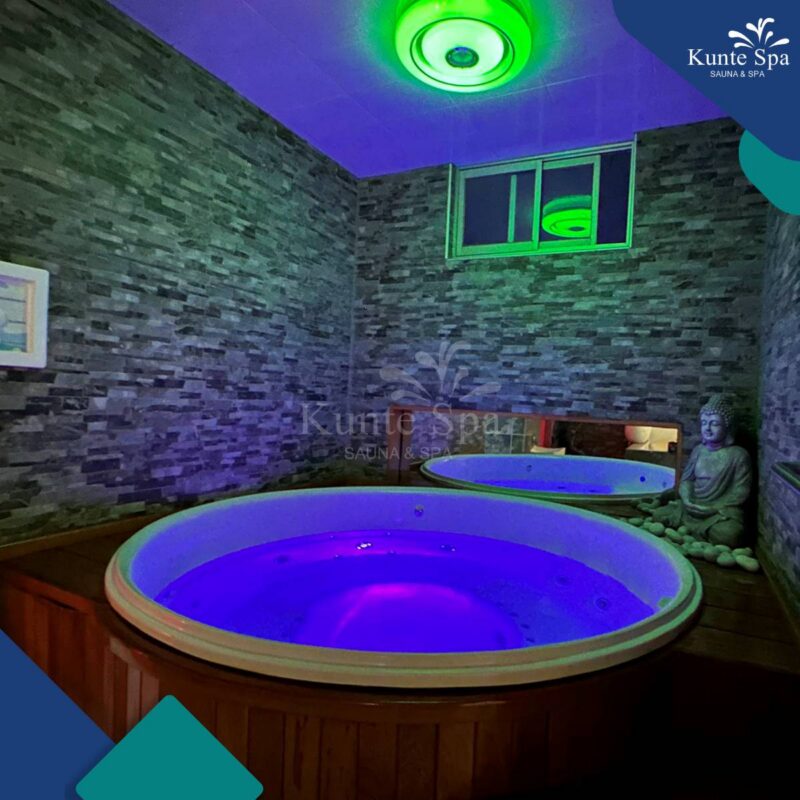 SAUNA FAMILIAR X6 PERS. - KUNTE SPA
